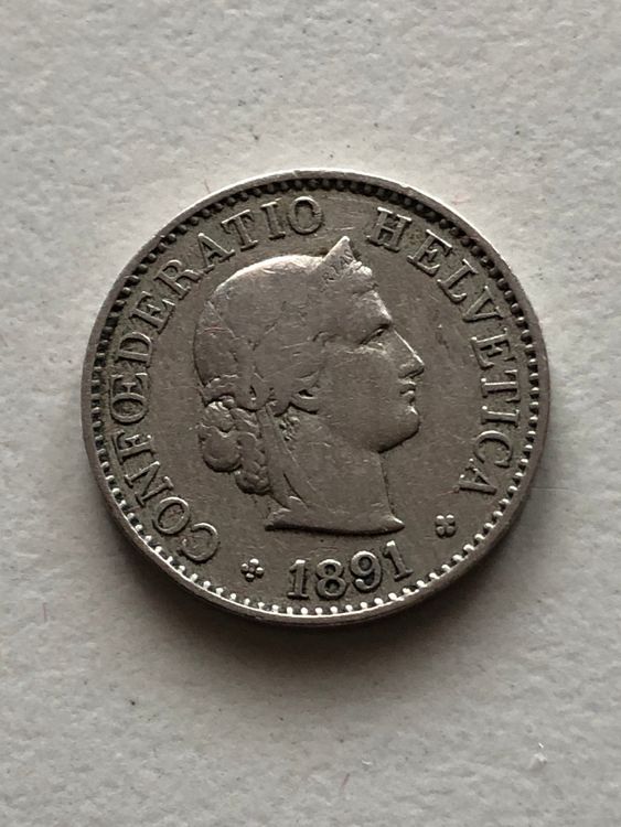 5 Rp. 1891 | Kaufen auf Ricardo