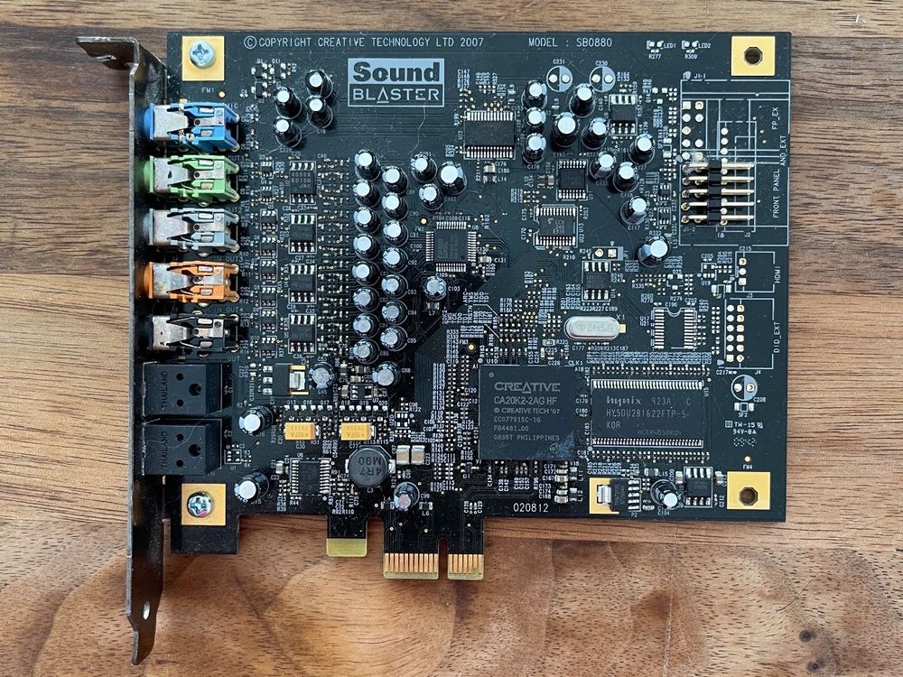 Creative Sound Blaster X-Fi Titanium SB0880 PCIe 7.1 | Kaufen auf Ricardo