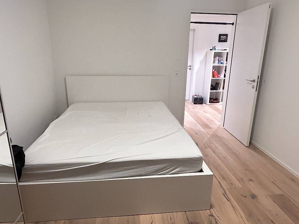 IKEA MALM Doppelbettgestell mit Matratze (optional) (Gebraucht) in ...