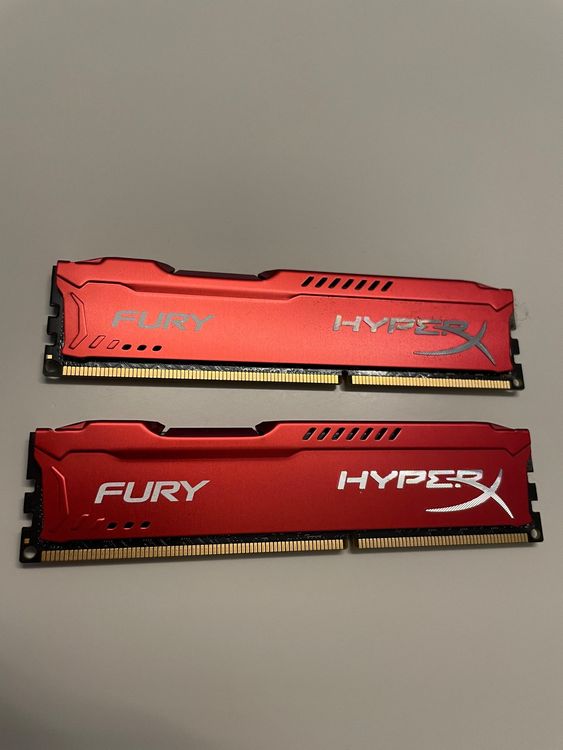 Hyperx Fury Ram 2x8 GB | Kaufen auf Ricardo