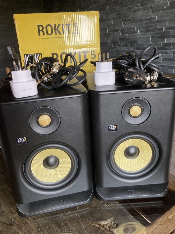 Lautsprecher KRK ROKIT 5 G4 Black / Schwarz | Kaufen auf Ricardo