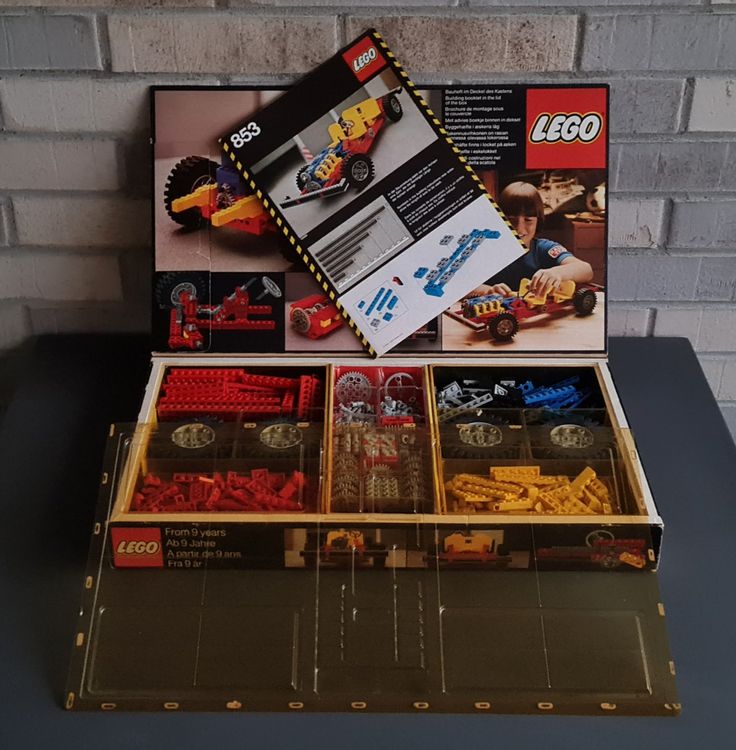 LEGO Technic 853 - Auto Chassis, von 1977 inkl. OVP + Anl. | Kaufen auf ...