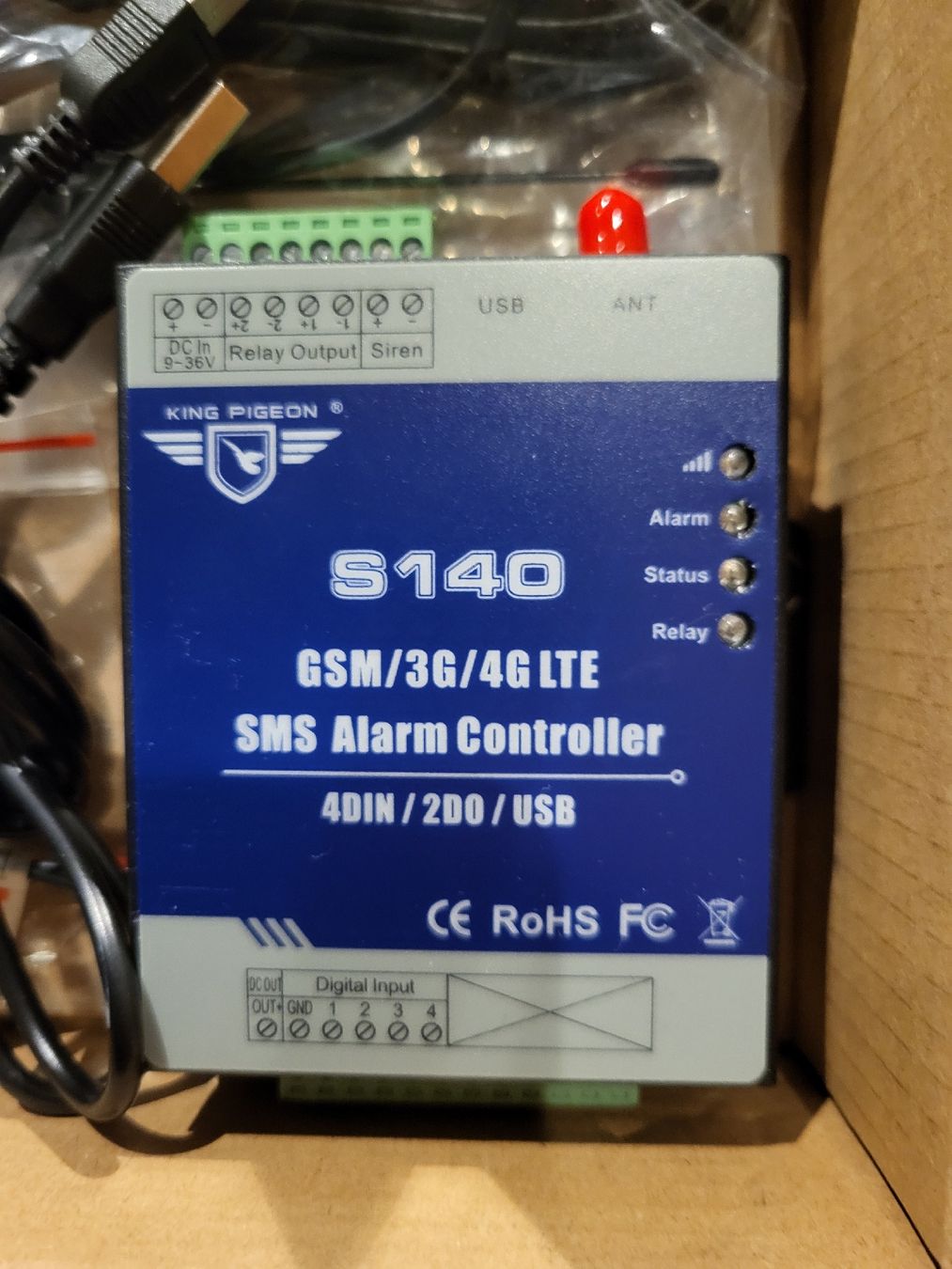 King Pigeon S140 GSM SMS Alarm Controller (Gebraucht) in Lungern für ...