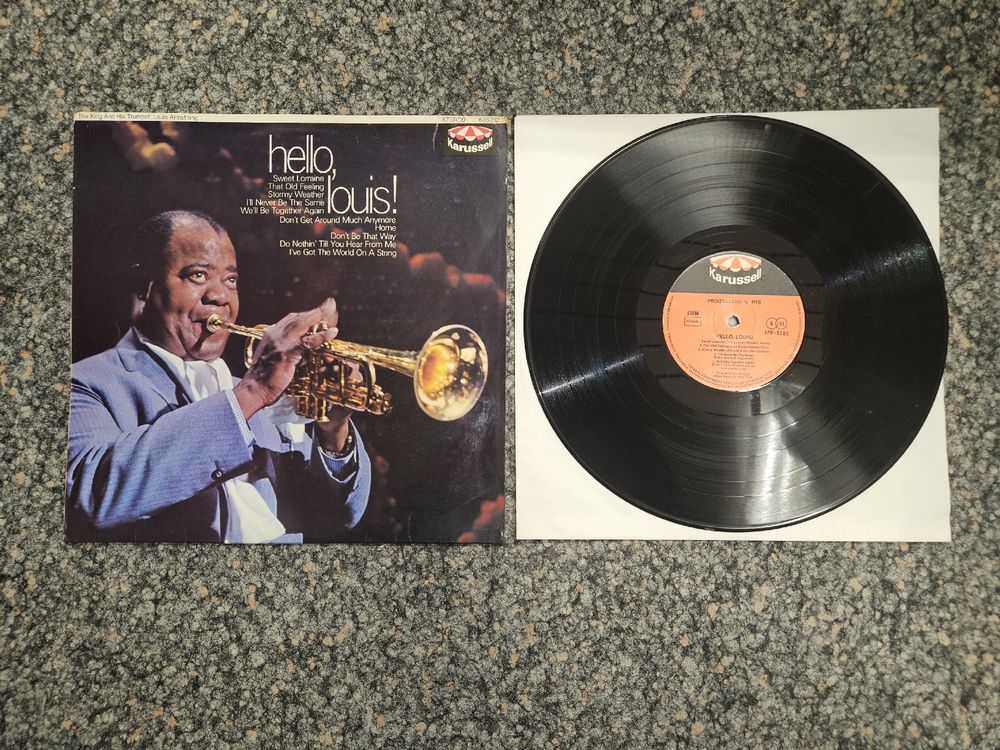Louis Armstrong Schallplatte, Lp (rare Karussell-Version) | Kaufen auf Ricardo