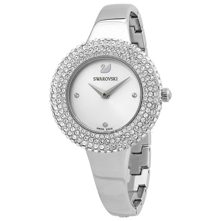 SWAROVSKI Uhr, "Crystal Rose", Stahl, SWISS, #5483853 | Kaufen auf Ricardo