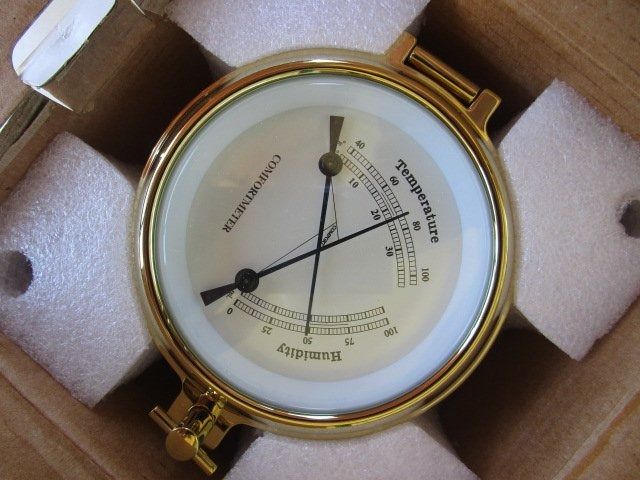 3 Armaturen Compass: Barometer - Thermo- Hydrometer - Uhr (Neu und ...