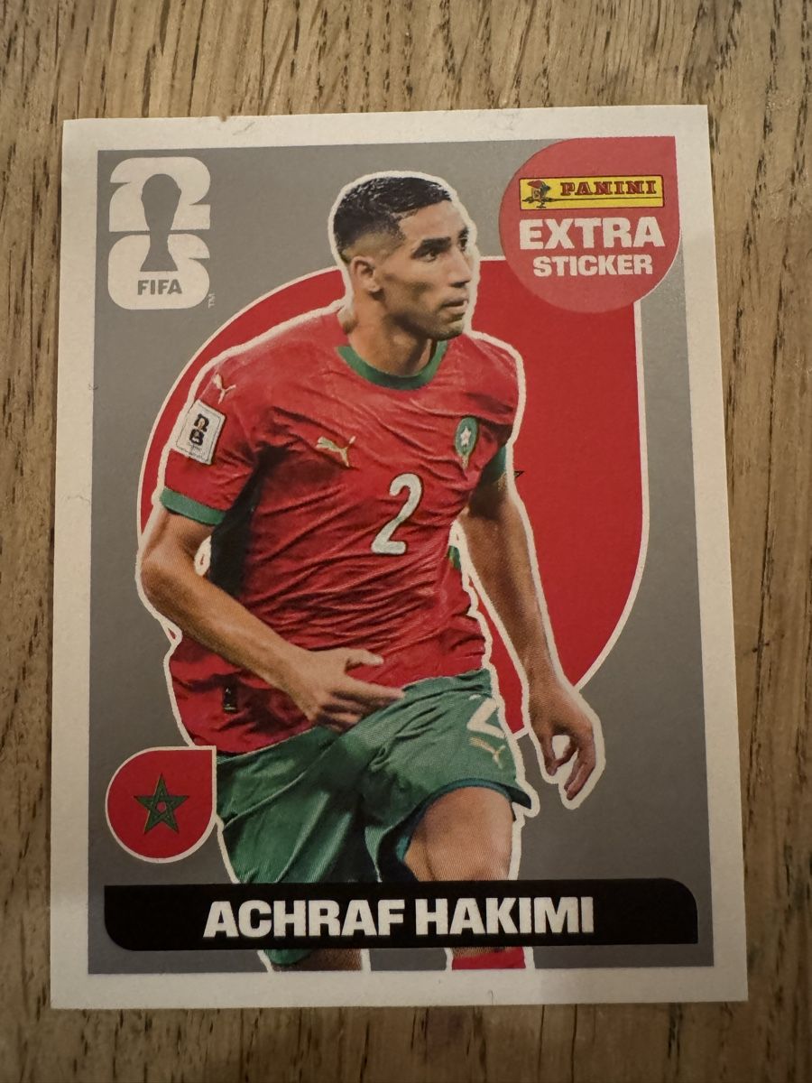 Extra Sticker Hakimi Panini 2026 (Neu (gemäss Beschreibung)) in Aarburg ...