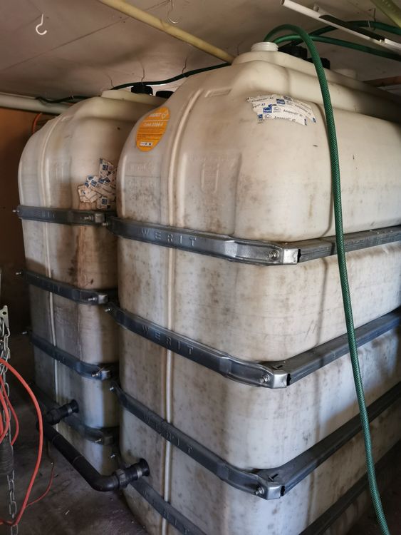 2 Wassertanks Werit Tank 3004.4 3000 Liter | Kaufen auf Ricardo