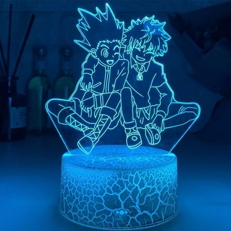 Anime 3D Led Lampe - Gon and Killua | Kaufen auf Ricardo