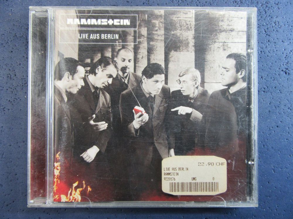 CD RAMMSTEIN LIVE AUS BERLIN (Gebraucht) in Ettingen für CHF 1 – mit Lieferung auf Ricardo kaufen