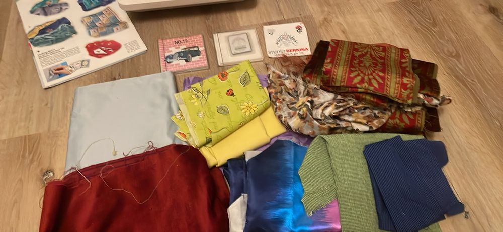 Stickmaschine Bernette Bernina 500 Deco inkl. Zubehör Stoff (Gebraucht ...