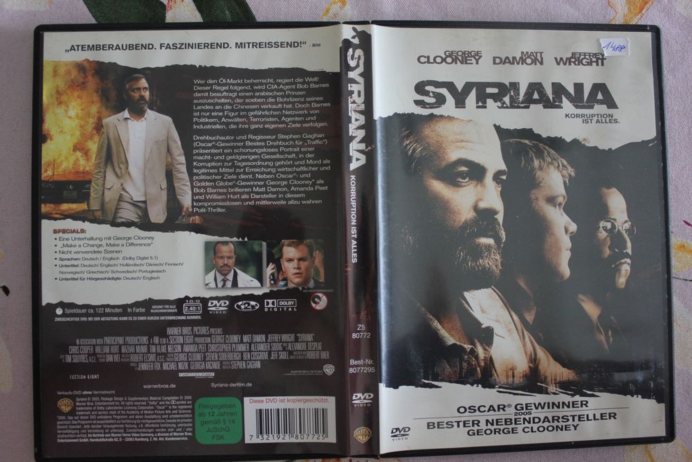 Syriana von Steven Gaghan DVD (1488) (Gebraucht) in Geroldswil für CHF ...