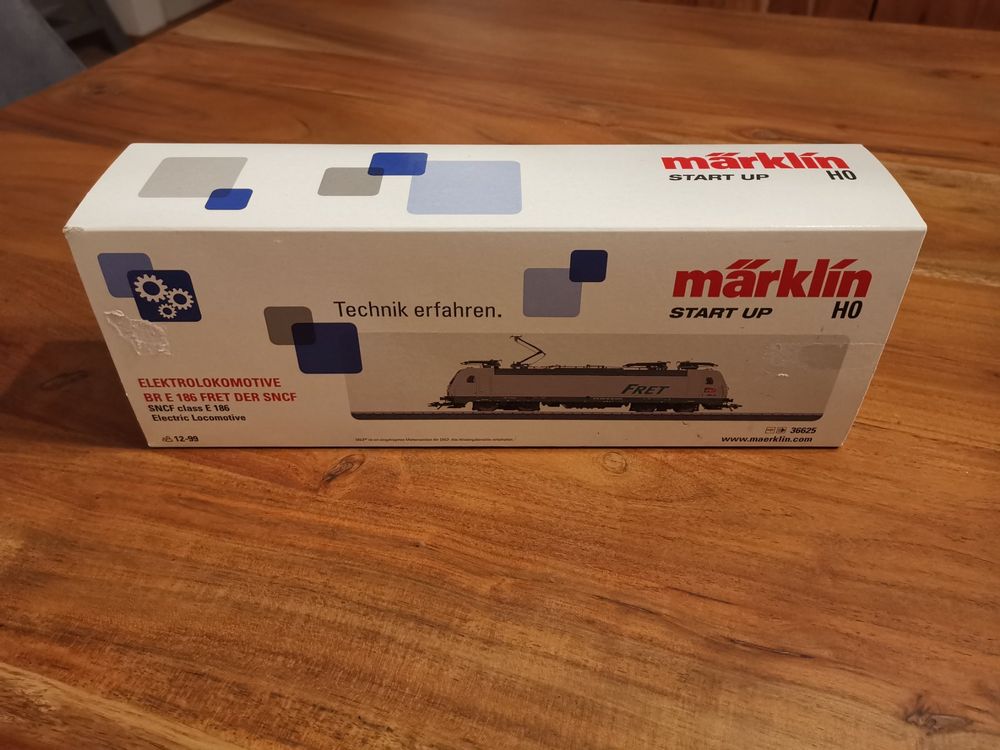 Märklin 36625 BR E 186 FRET SNCF DIGITAL H0 ☼ (Gebraucht) in für CHF 90 ...