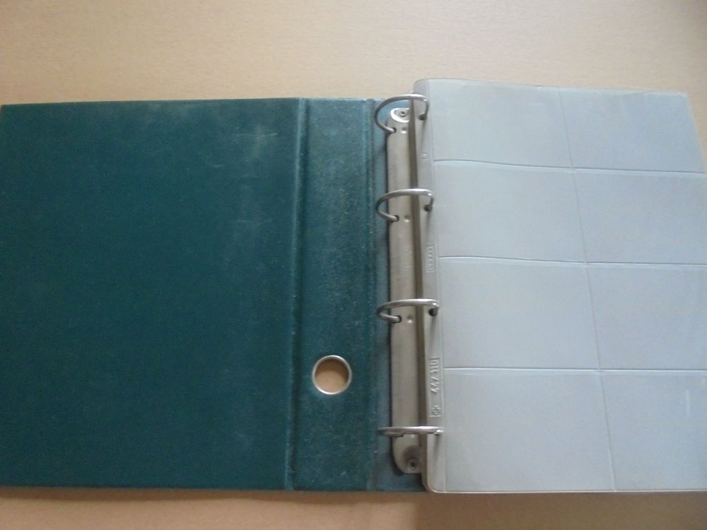 classeur + feuilles pour bloc /Ordner mit Blättern für Block (Gebraucht ...