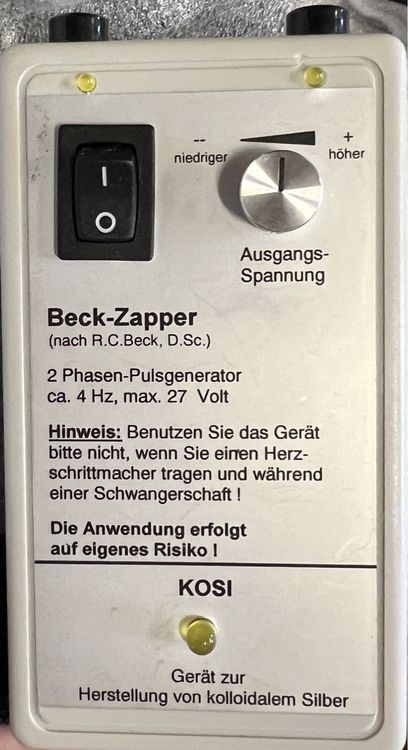 Kosi Beck-Zapper (Gebraucht) in Oberhofen AG für CHF 1 – mit Lieferung ...