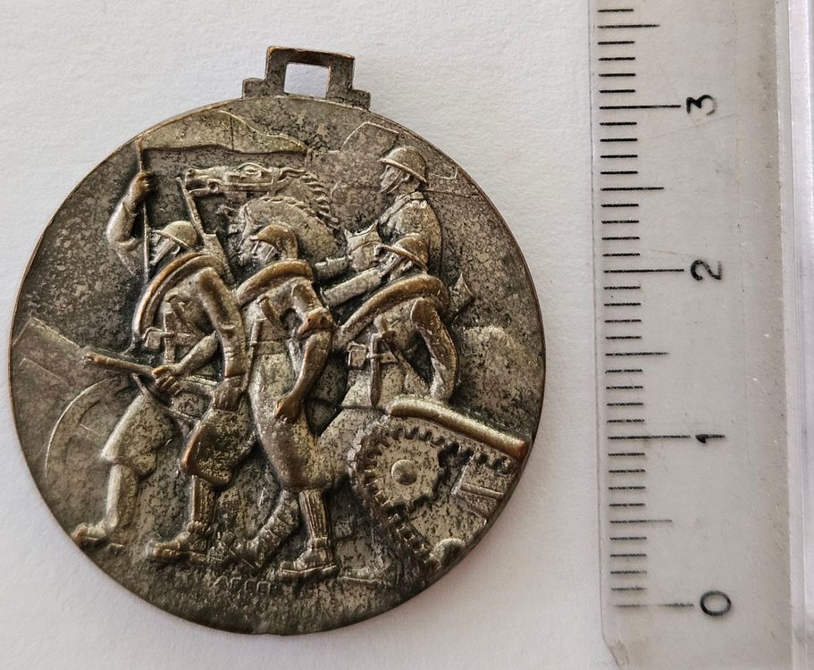 Italia, Medaglia 1937, Guerra di Spagna, Santander (Gebraucht) in ...