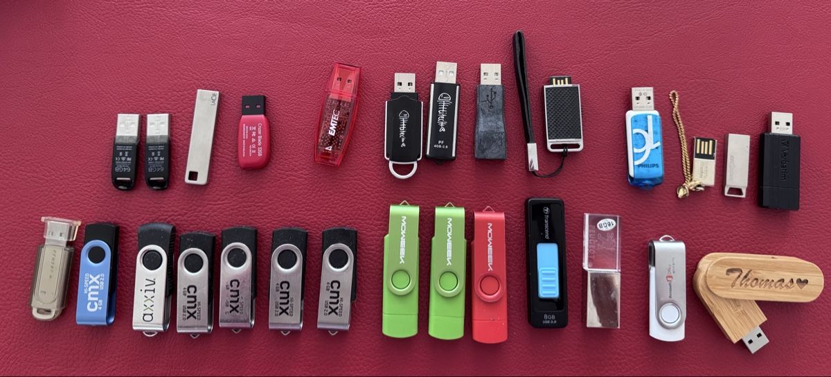 USB Sticks Sammlung - Verschiedene Modelle - Top Zustand! (Gebraucht ...