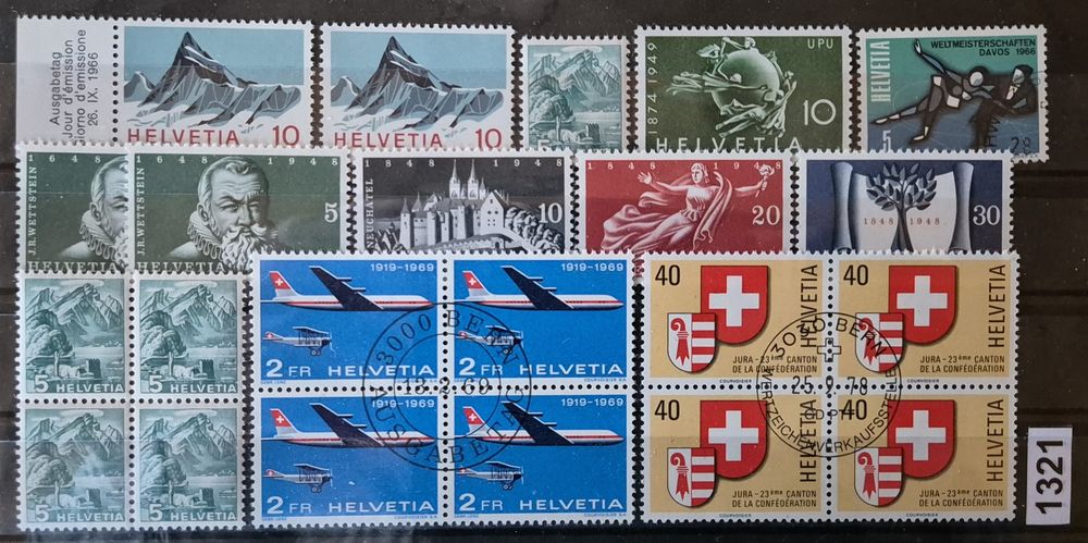 Freimarken Restlos gestempelt (Gebraucht) in Courtepin für CHF 1 – mit Lieferung auf Ricardo kaufen