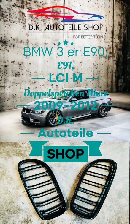 BMW E90 E91 Niere M Doppelspeichen Kühlergrill für 3 LCI (Neu und originalverpackt) in Solothurn ...