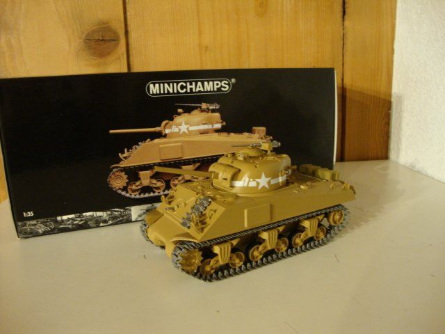 1:35 MINICHAMPS 2.Wk. U.S. Panzer Sherman M4A3 | Kaufen auf Ricardo