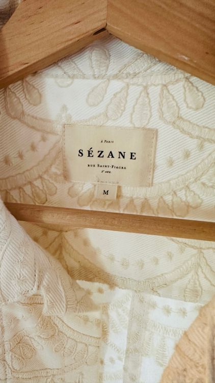 Sezane Paris Embroidered Jacket Size M (Neu (gemäss Beschreibung)) in ...