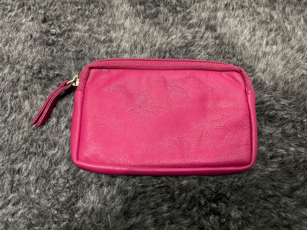 Portemonnaie pink Leder | Kaufen auf Ricardo