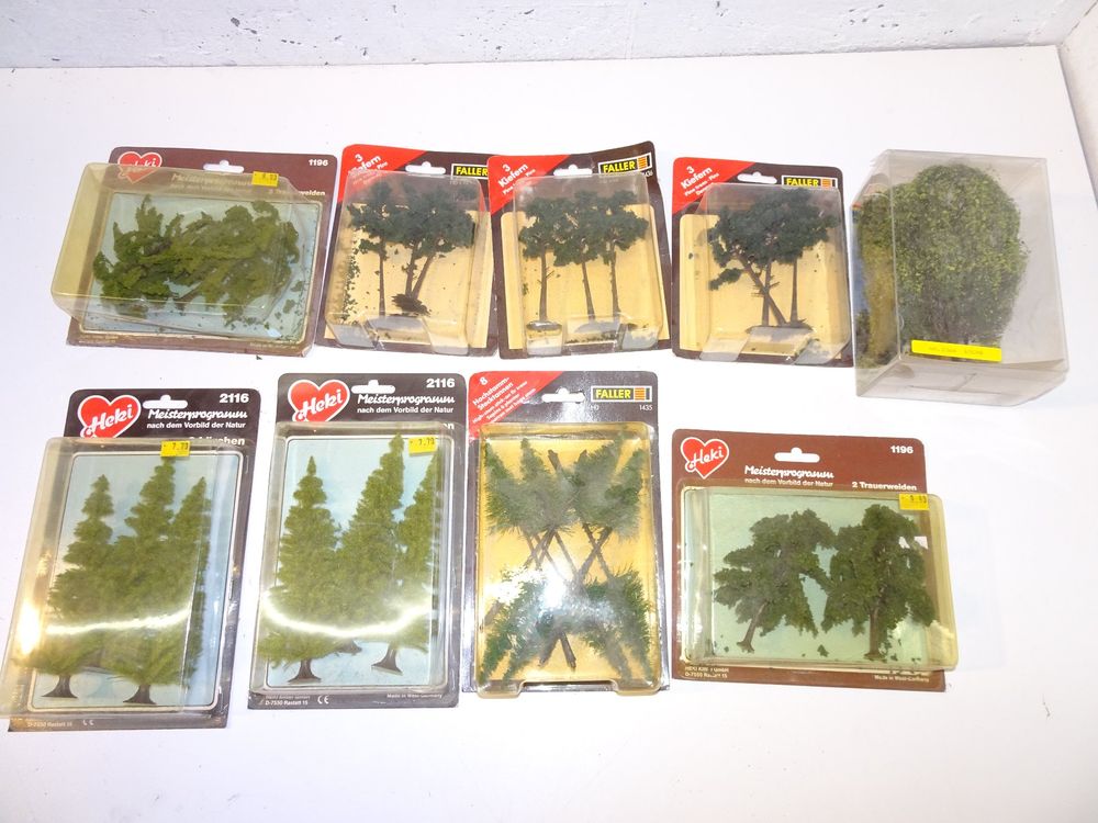 Faller Heki Baum Bäume Tannen Set HO (Gebraucht) in für CHF 20.9 – mit ...