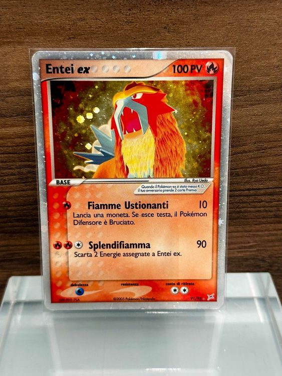 Entei EX - 2005 - Selten Pokemon Karte 🔥 (Gebraucht) in Roveredo GR für ...