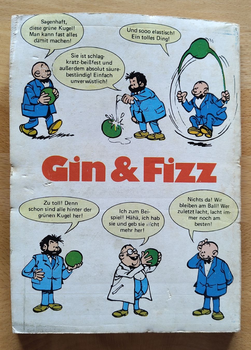 Gin & Fizz Comic Super Spass 76 - Keilerei um die Kugel 1975 (Gebraucht ...
