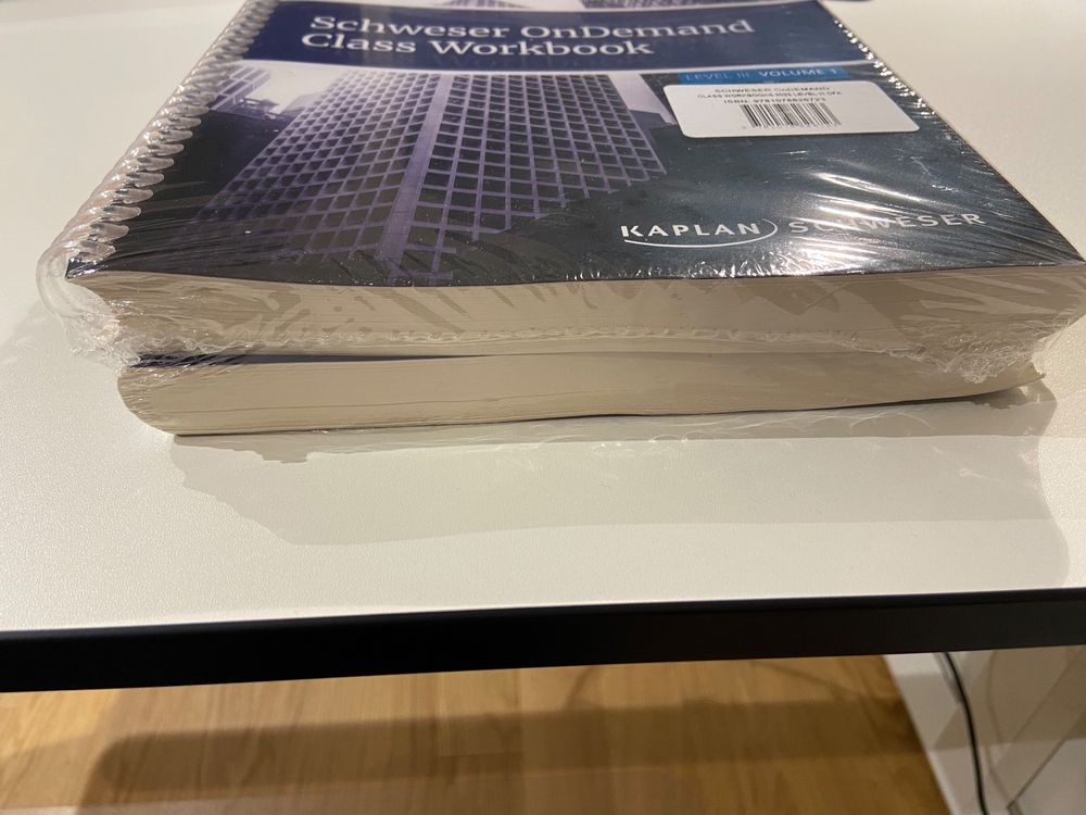 CFA Lev. 3 2023 Kaplan Schweser OnDemand Class Workbook I+II | Kaufen ...