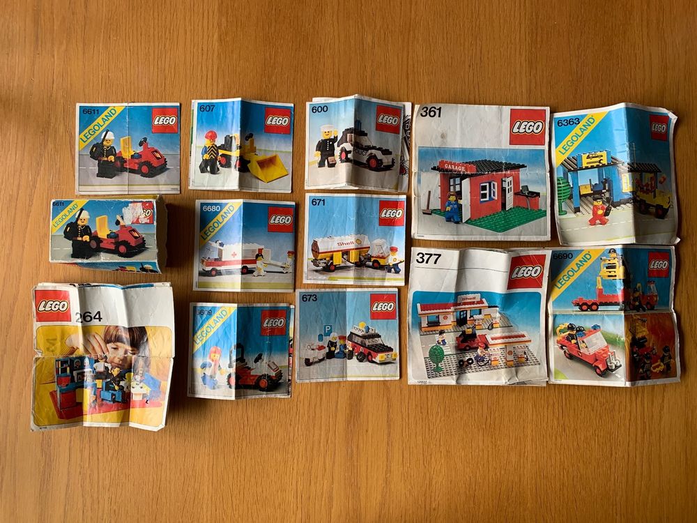 LEGO / LEGOLAND Bauanleitungen 1974 - 1982 | Kaufen auf Ricardo