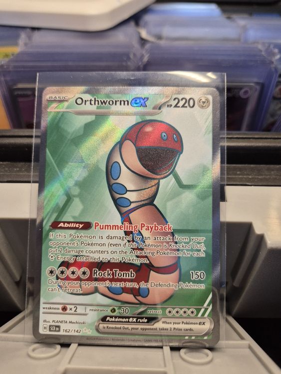 Carte Pokémon Orthworm EX 162/142 (Neu (gemäss Beschreibung)) in Rolle ...