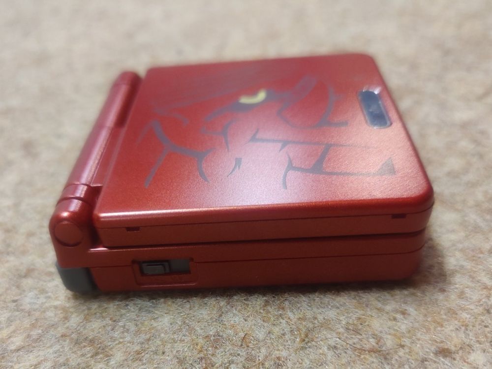 Nintendo Gameboy Advance SP - Pokémon Groudon | GBA SP | Kaufen auf Ricardo