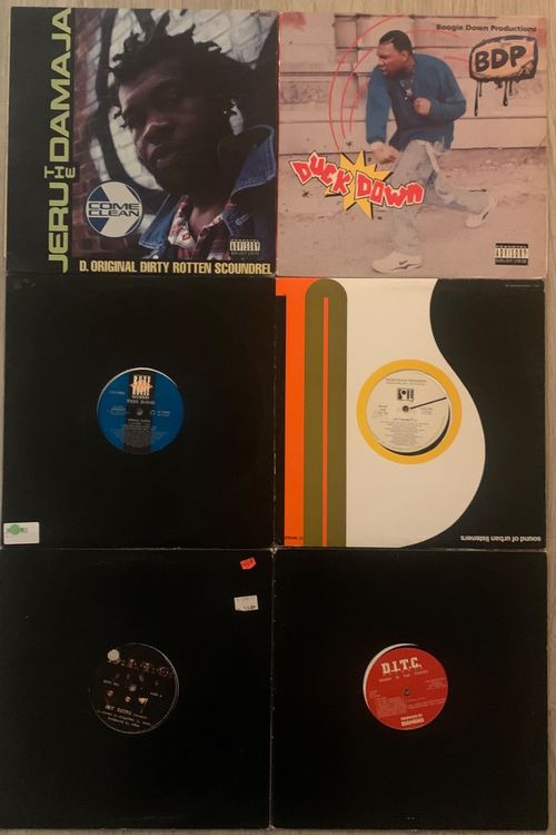 6 x RAP Maxi Lp‘s JERU / BDP / D.I.T.C. / TIM DOG / … | Kaufen auf Ricardo