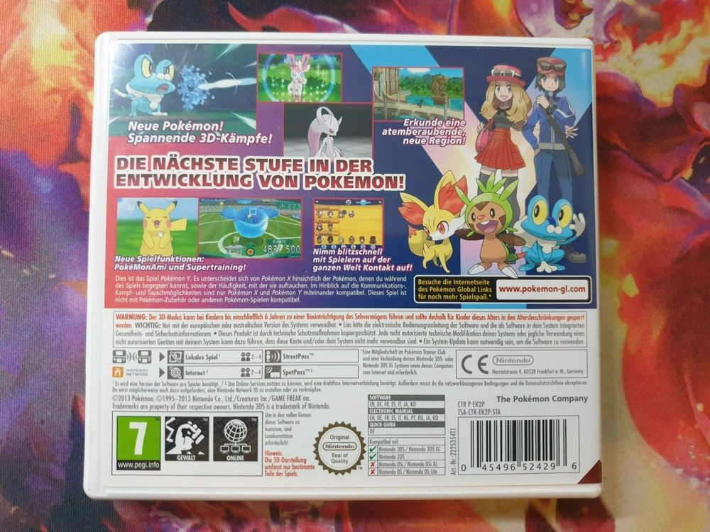 Pokemon Y Nintendo 3DS | Kaufen auf Ricardo
