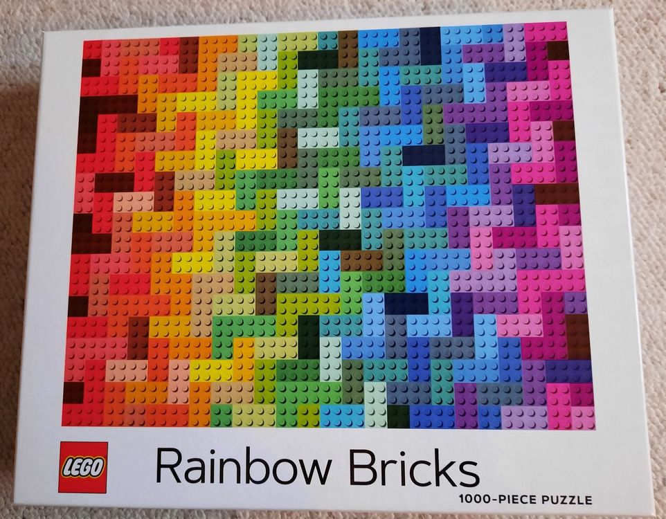 Lego Rainbow Bricks Puzzle - 1000 Teile | Kaufen auf Ricardo