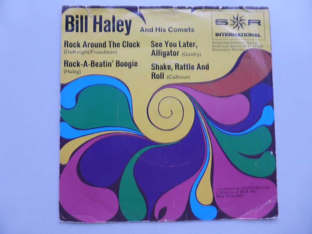 VINYL SINGLE EP BILL HALEY and HIS COMETS (Gebraucht) in Küssnacht am ...