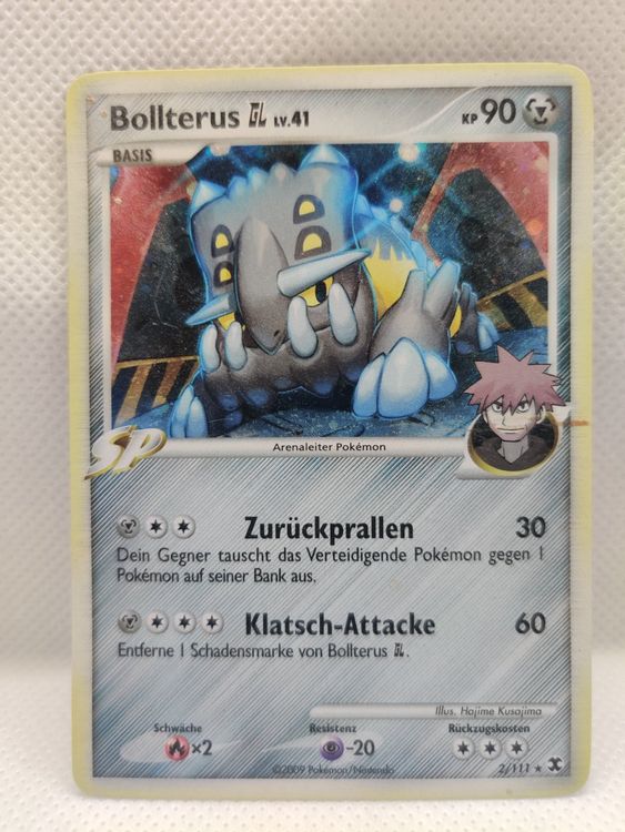 Bollterus Aufsteig der Rivalen Pokemon Karte Holo TCG (Gebraucht) in Kreuzlingen für CHF 3 – mit ...