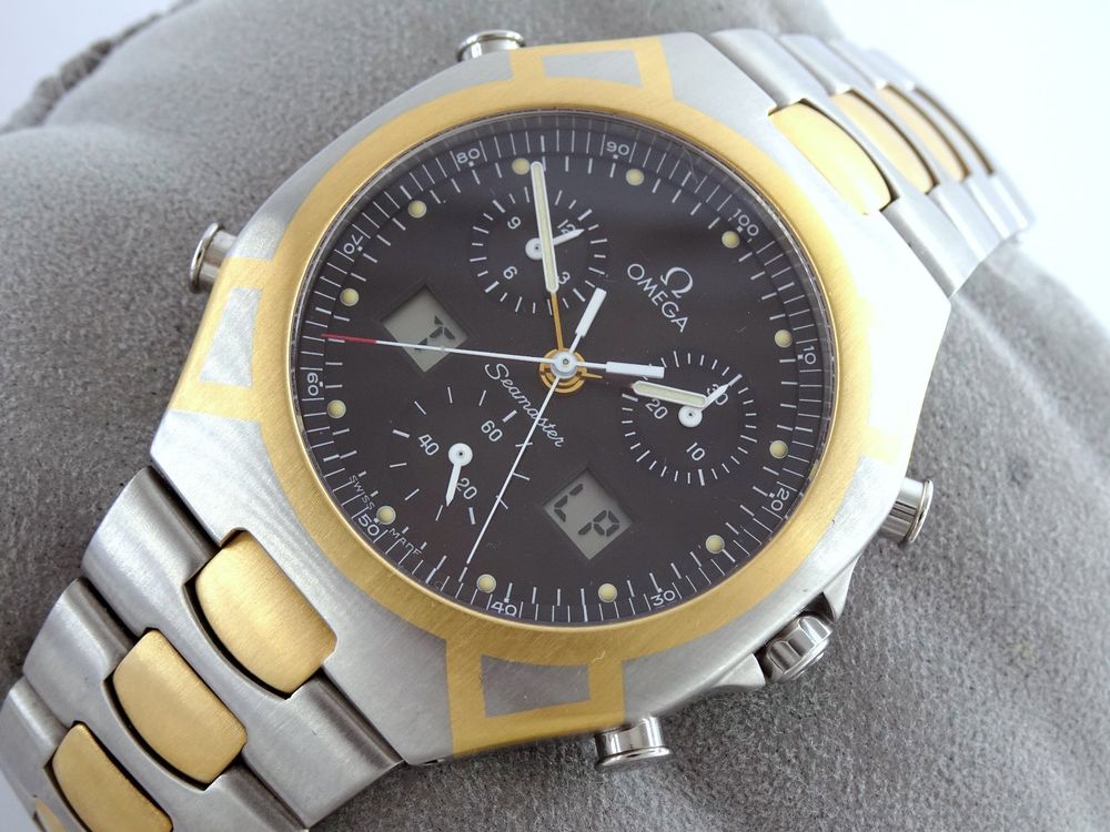 OMEGA SEAMASTER POLARIS CHRONO 386.1232 LIMITED OLYMPIC 1988 (Gebraucht ...