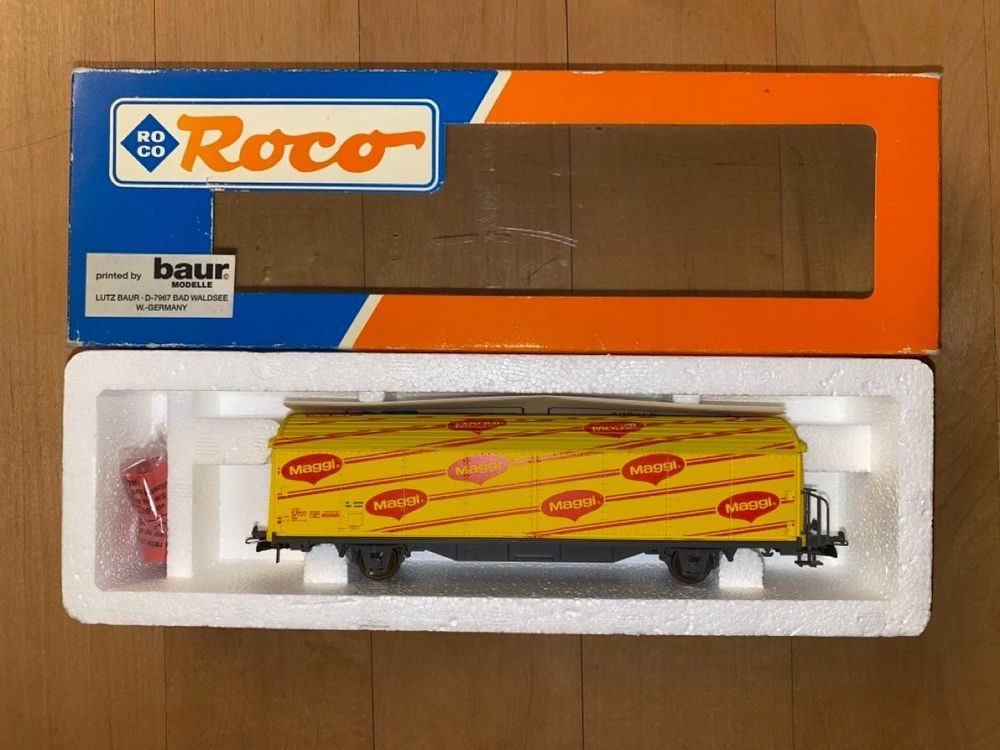 Modelleisenbahn H0 Roco Güterwagen Maggi | Kaufen auf Ricardo