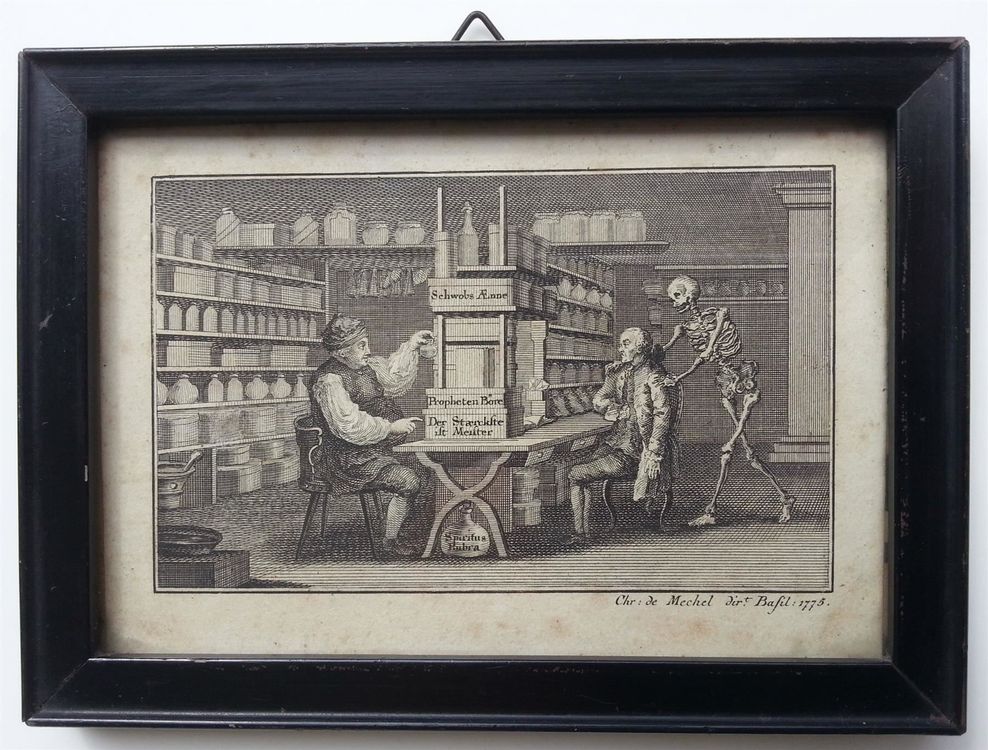 Kupferstich, Ch. de Mechel, Basil 1775 (Antik) in Oberriet SG für CHF ...