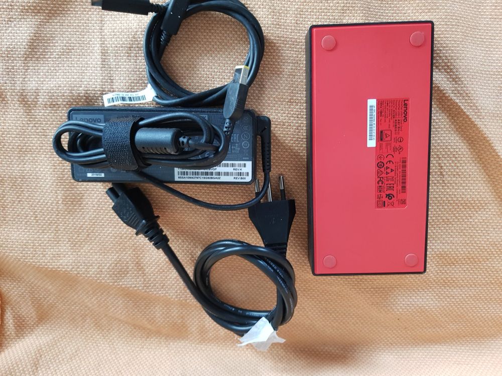 LENOVO Thinkpad USB-C.Dock. Type: 40AS mit Ladegerät und Kab (Gebraucht ...