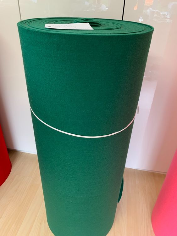 Filz, ca. 3-4 mm dick, Farbe: Dunkelgrün | Kaufen auf Ricardo