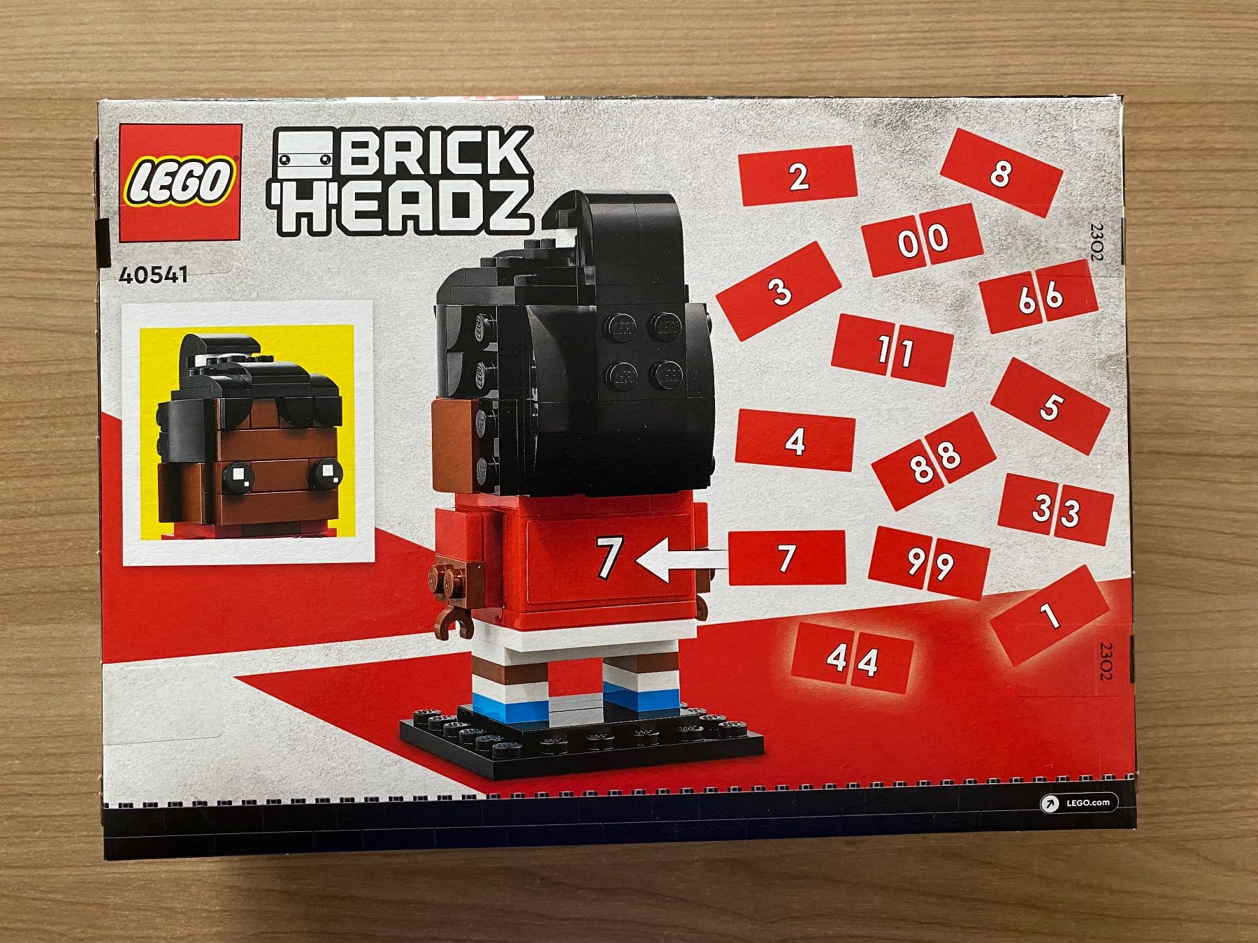 💥LEGO BrickHeadz 40541 Manchester United - Go Brick Me NEU (Neu und ...