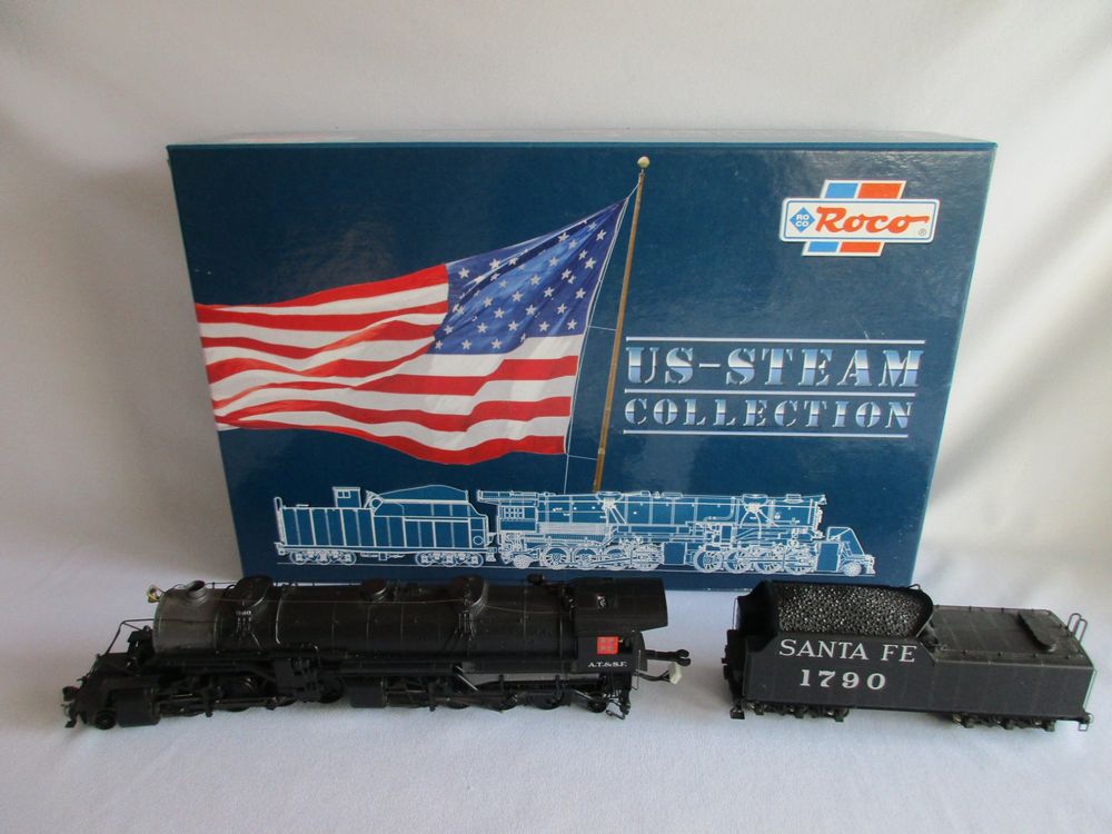 Roco HO/GS 63351? Ami Lok Santa Fe mit Tender in OVP (871) | Kaufen auf ...