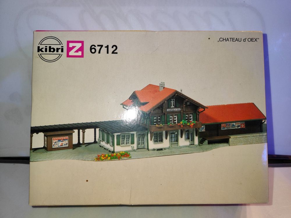 Kibri B-6712 Bausatz Bahnhof Chateau d'Oex in Spur Z (Neu (gemäss Beschreibung)) in Biberist für ...