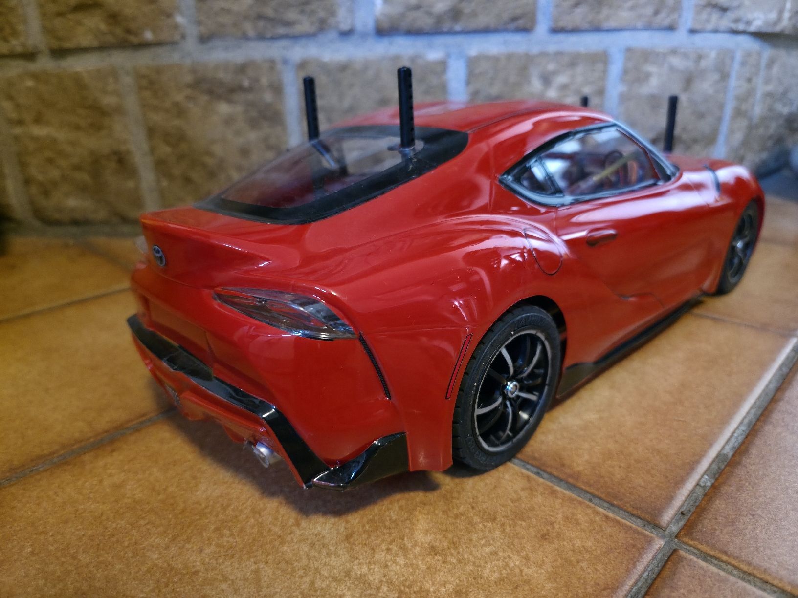 Carrosserie + Jantes 1/10 Tamiya Toyota Supra + Pneus (Gebraucht) in ...