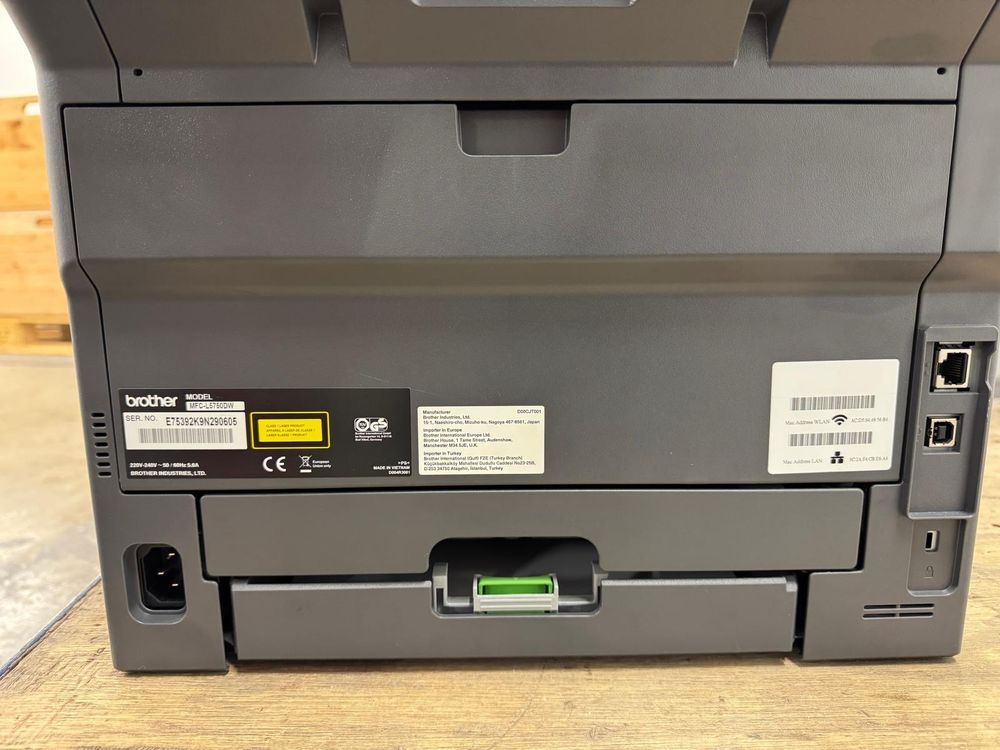 Brother MFC-L5750DW inklusive Druckerpatrone (schwarz) (Gebraucht) in ...