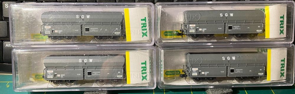 Minitrix 4x15655 Selbstentladewagen (Gebraucht) in STABIO für CHF 39 ...