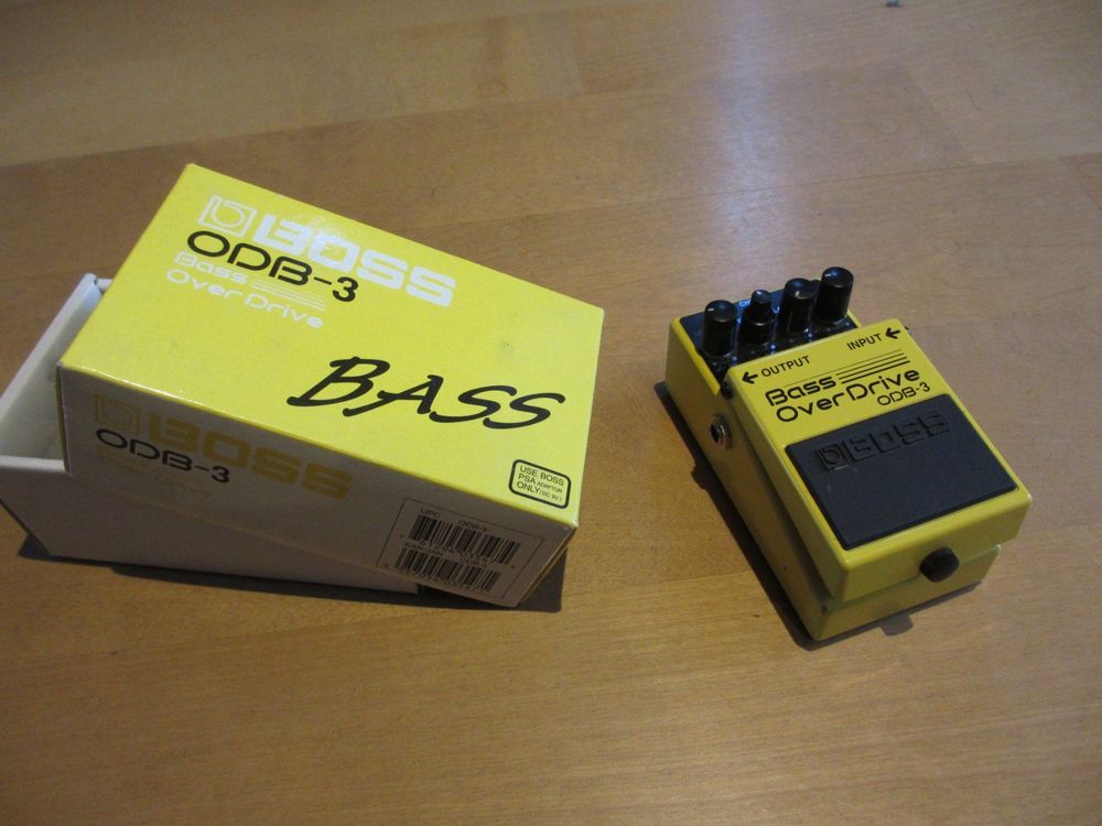 BOSS Bass Overdrive ODB-3 Verzerrer | Kaufen auf Ricardo